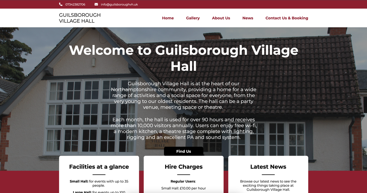 Home | Guilsborough Village Hall